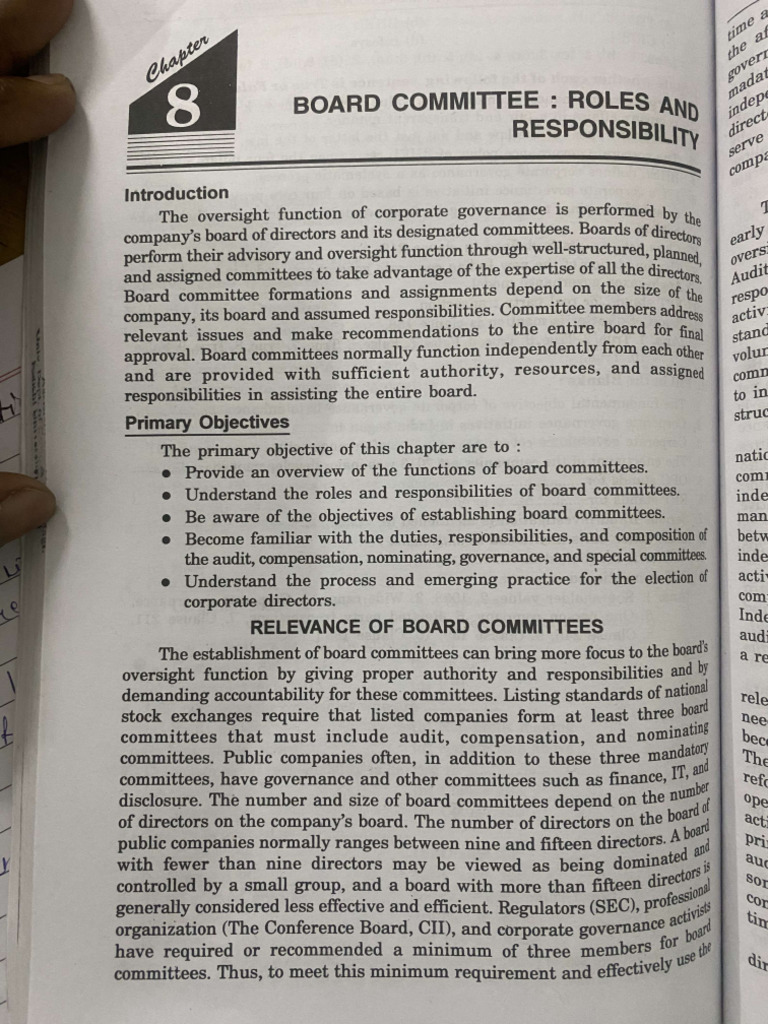 (Unit 4) Board of Committee | PDF