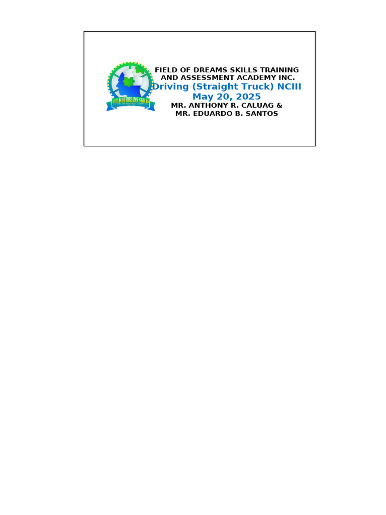 Assessment Package Label | PDF