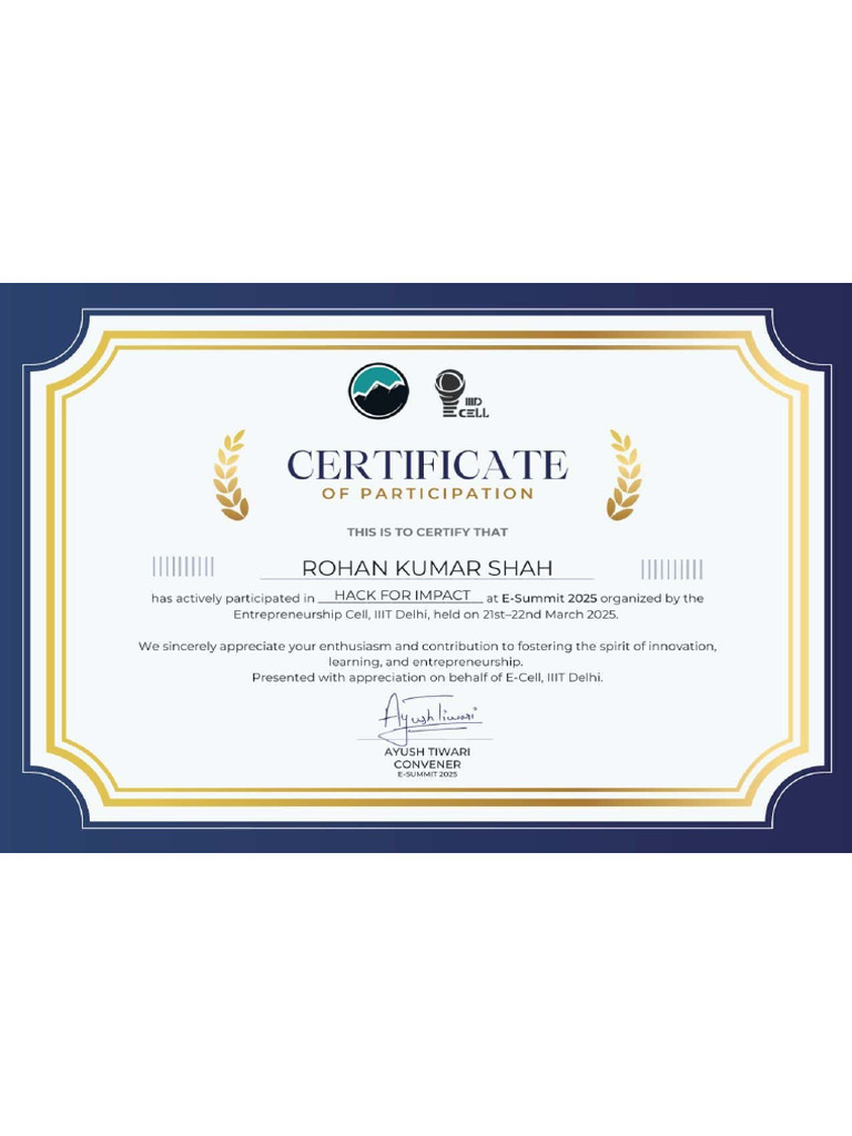 Rohan Kumar | PDF