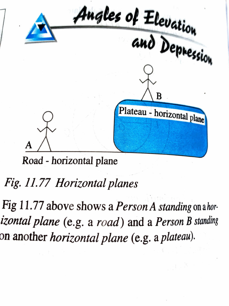 Angles Elevation and Depression | PDF | Elementary Geometry | Euclidean ...
