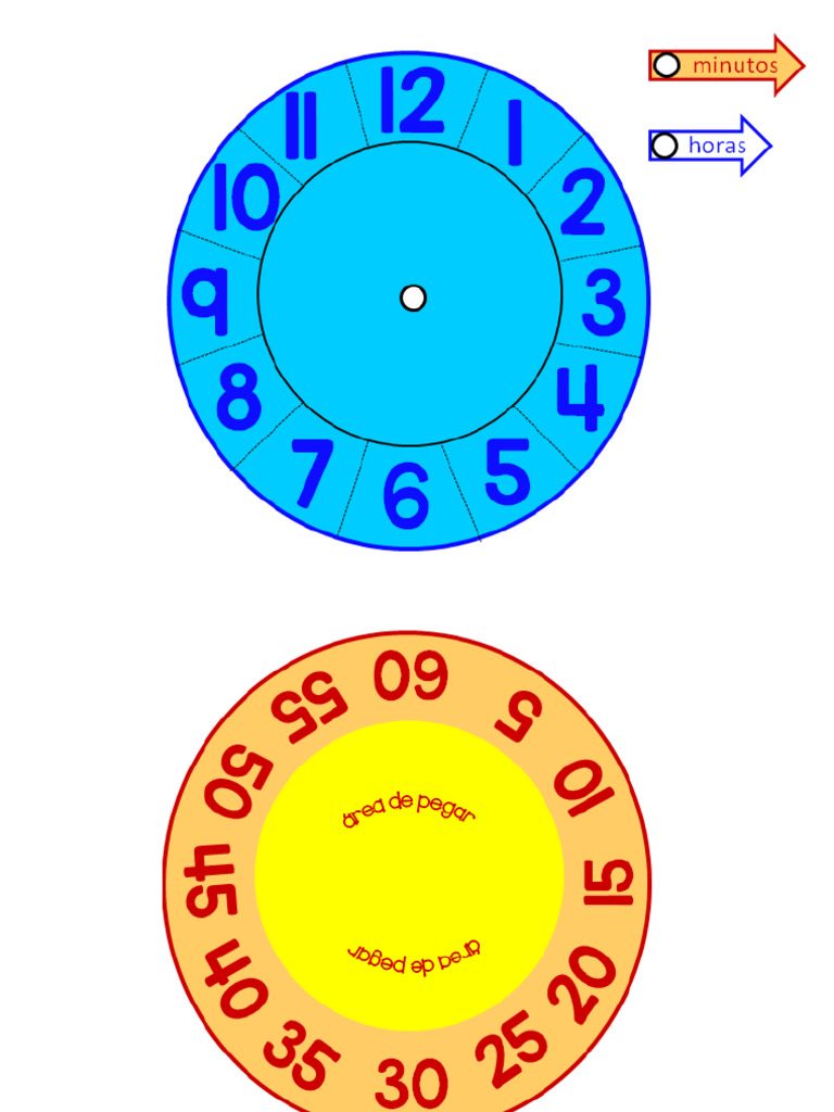 Reloj Analógico para Tercero de Educación Básica | PDF