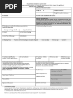 Imo Dangerous Goods Declaration | PDF | Dangerous Goods | Shipping