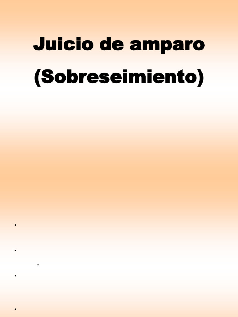JUICIO DE AMPARO (Sobreseimiento) | PDF | Justicia | Crimen y violencia