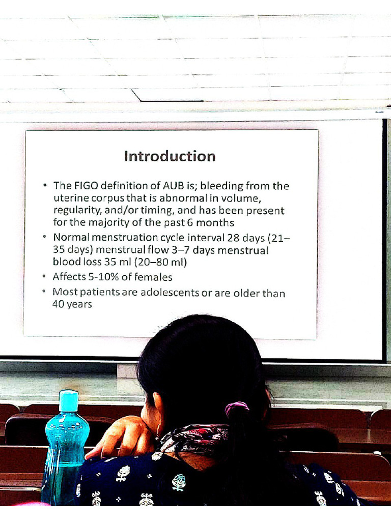 Abnormal Uterine Bleeding - Obs&Gyn | PDF