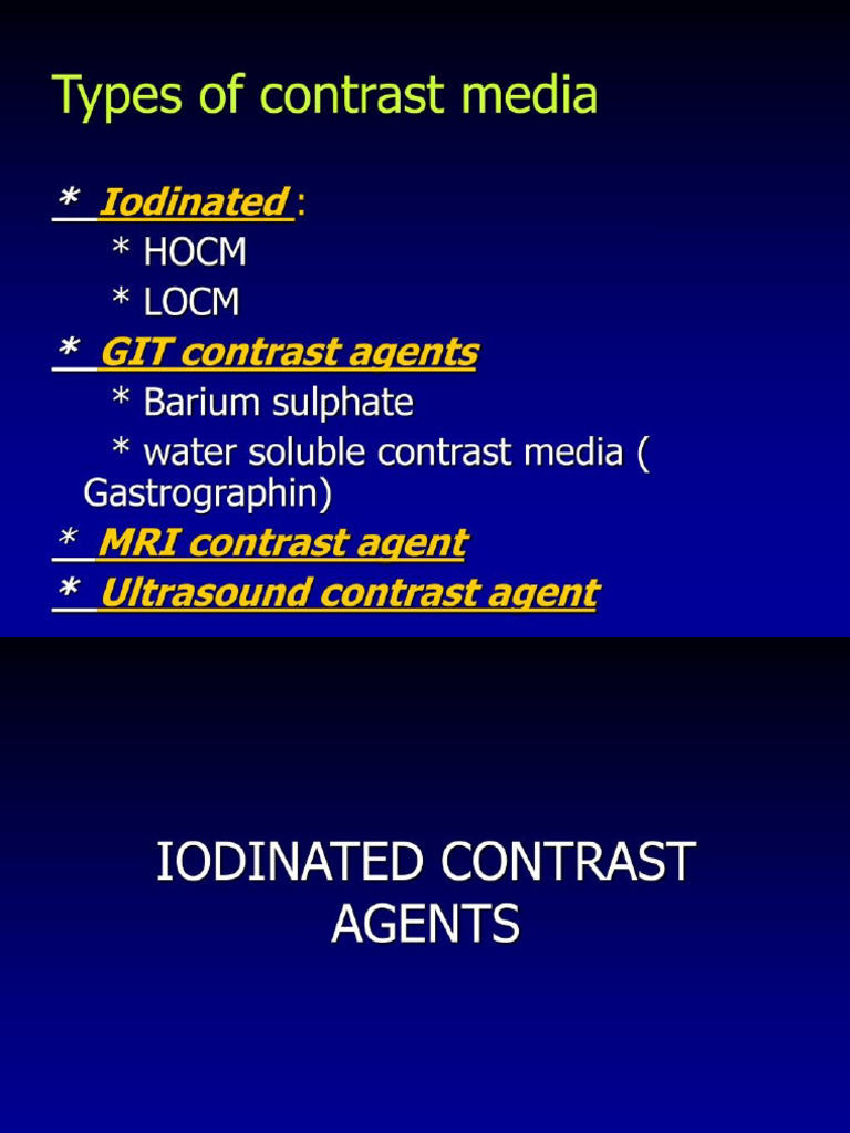 Imaging Contrast in Radiography | PDF