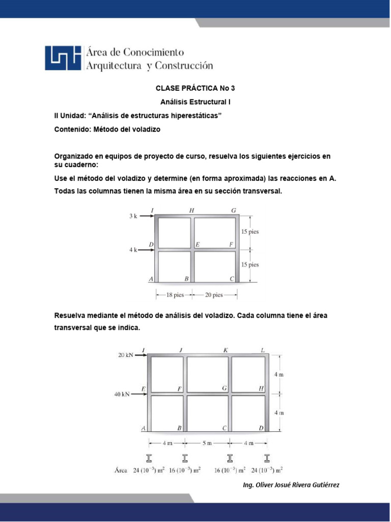 CP3 - Método Del Voladizo | PDF