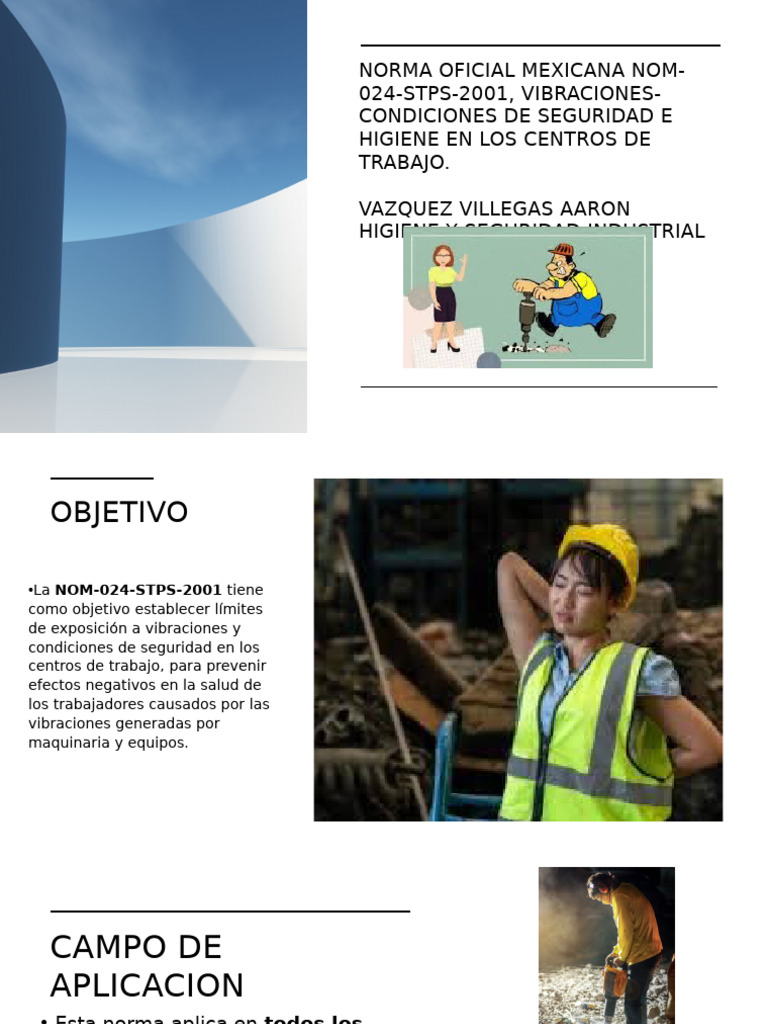 Nom-024-Stps-2001 Vazquez Villegas Aaron 2 | PDF