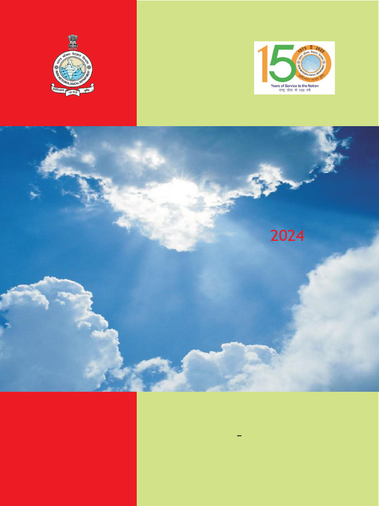 Monsoon 2024: IMD Report Summary | PDF | Climate | Earth Sciences