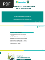 Penggunaan Aplikasi SISDMK | PDF