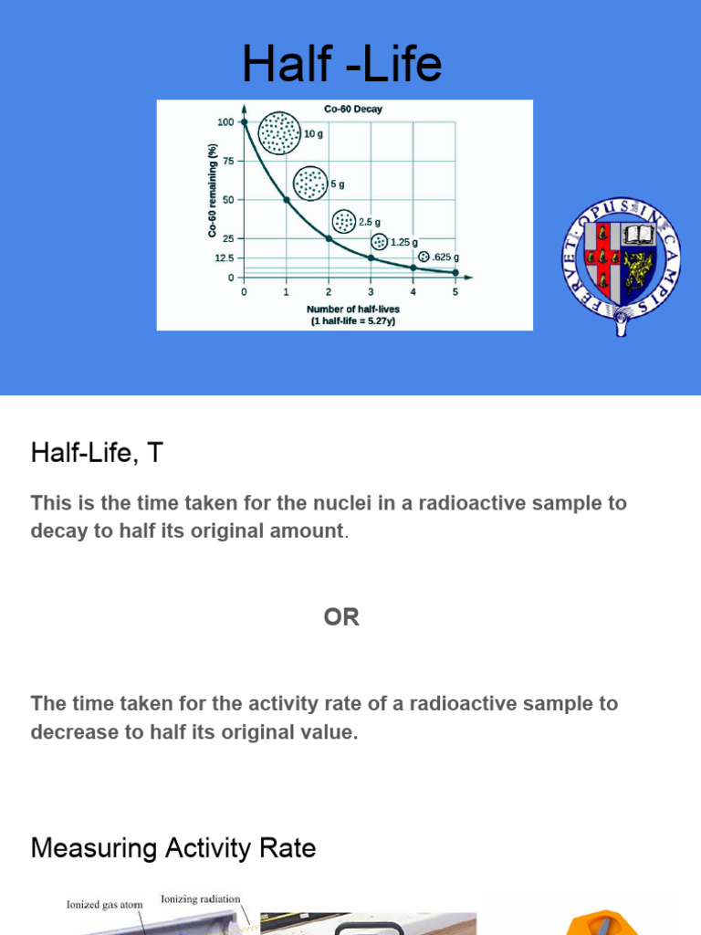 Understanding Half-Life in Radioactivity | PDF | Radioactive Decay ...