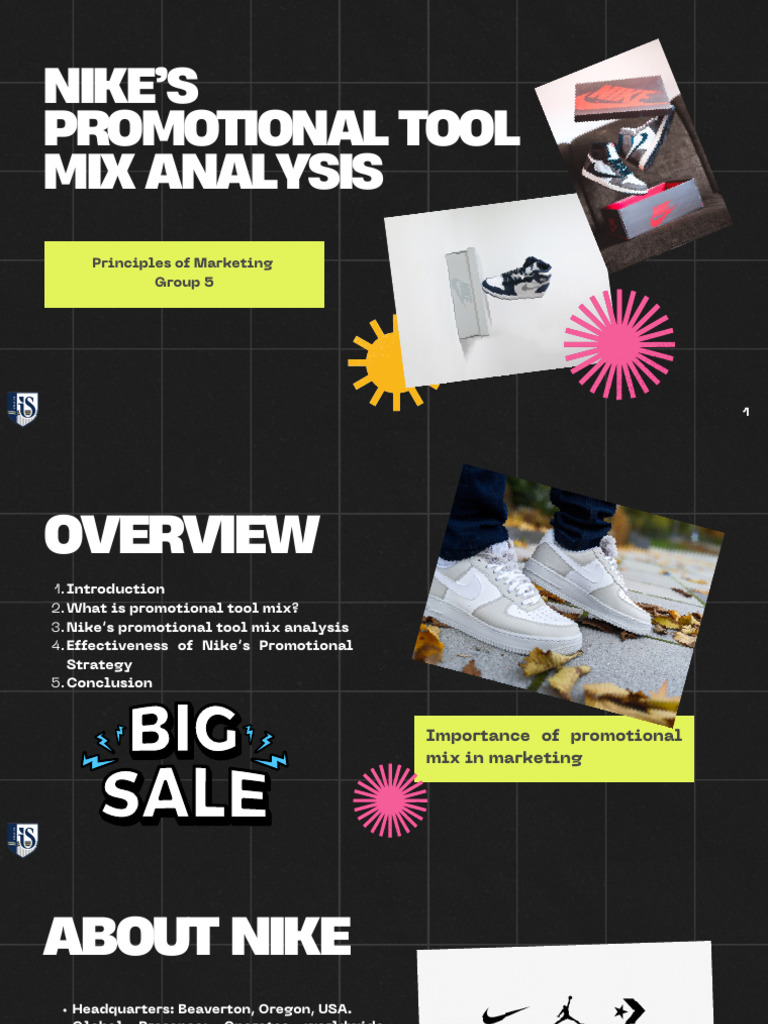 Nike's Promotional Tool Mix Analysis | PDF | Nike | Marketing