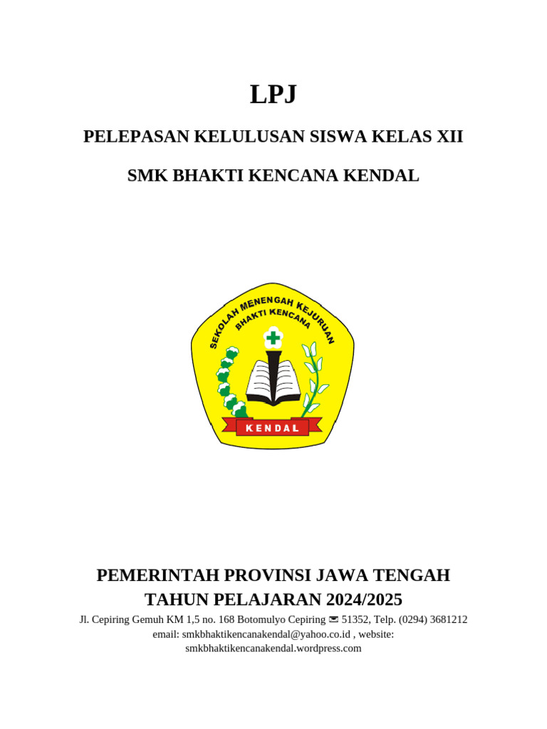 Proposal Wisuda SMK BK-1 | PDF