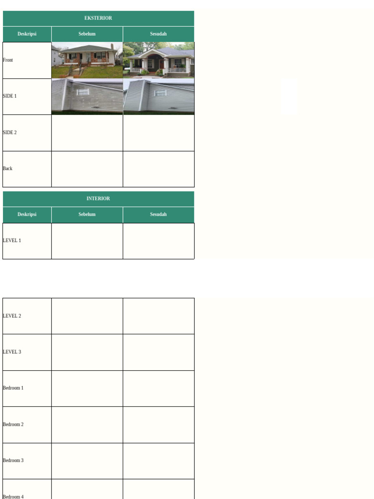 Template 03 Home Renovation Model | PDF