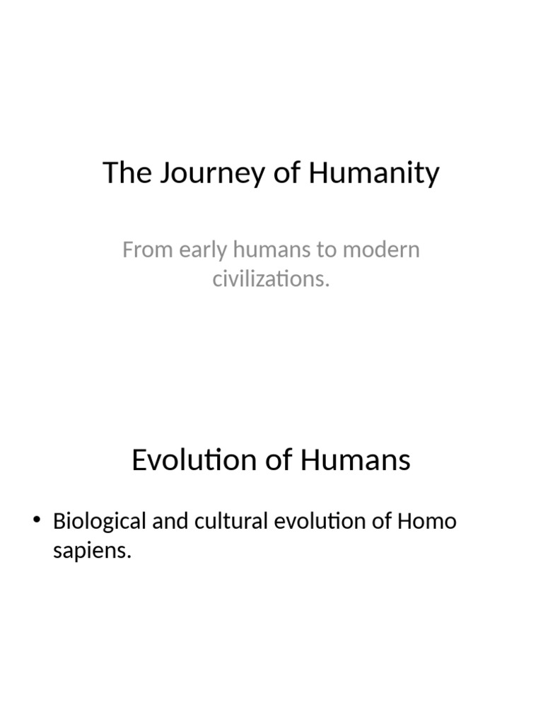 Human Presentation | PDF