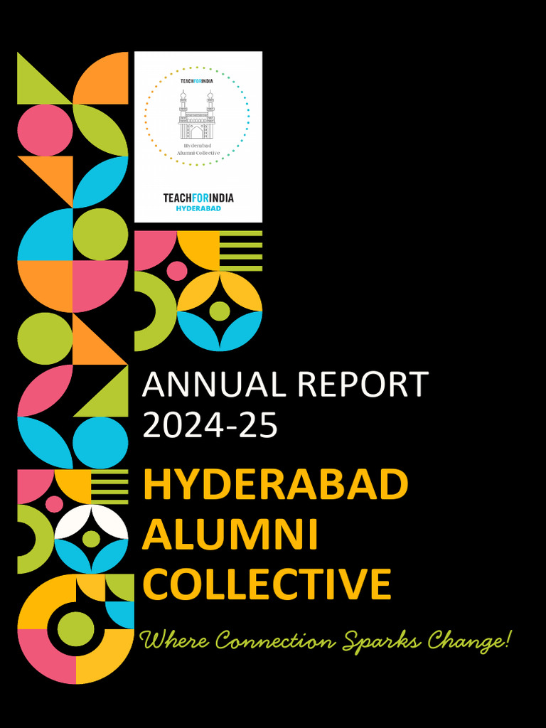 Hyderabad Alumni Collective Report 2024-25 | PDF | Community | Leadership