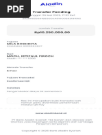 Bukti Transfer Berhasil ke BCA | PDF