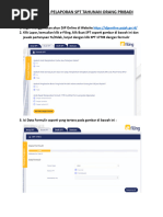 Tata Cara Pengisian Dan Pelaporan Ebupot PPH 21 Rev Update | PDF