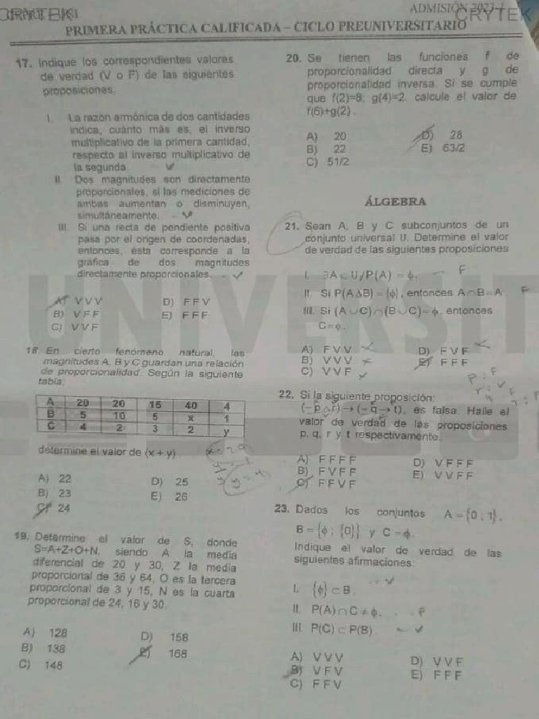 Cepre Uni 2023 1 Parte7 | PDF