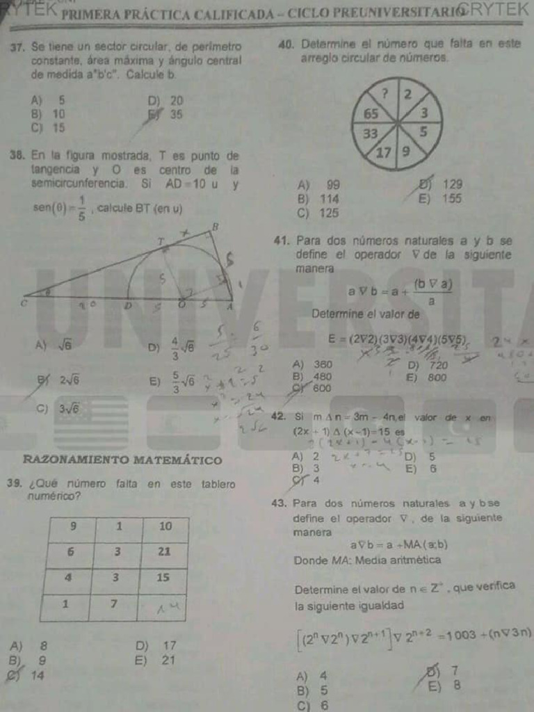 Cepre Uni 2023 1 Parte12 | PDF