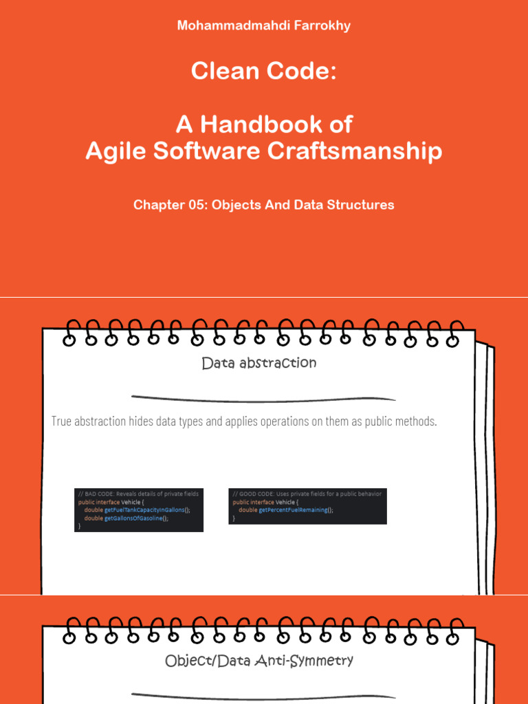 Chapter 05 - Objects and Data Structures | PDF | Class (Computer Programming) | Method (Computer ...
