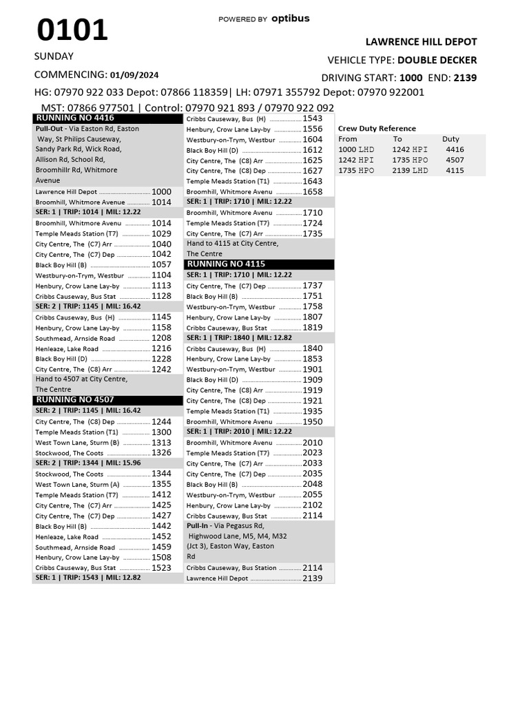 LH 240901 SUN Bus Boards | PDF | Land Vehicles | Public Services