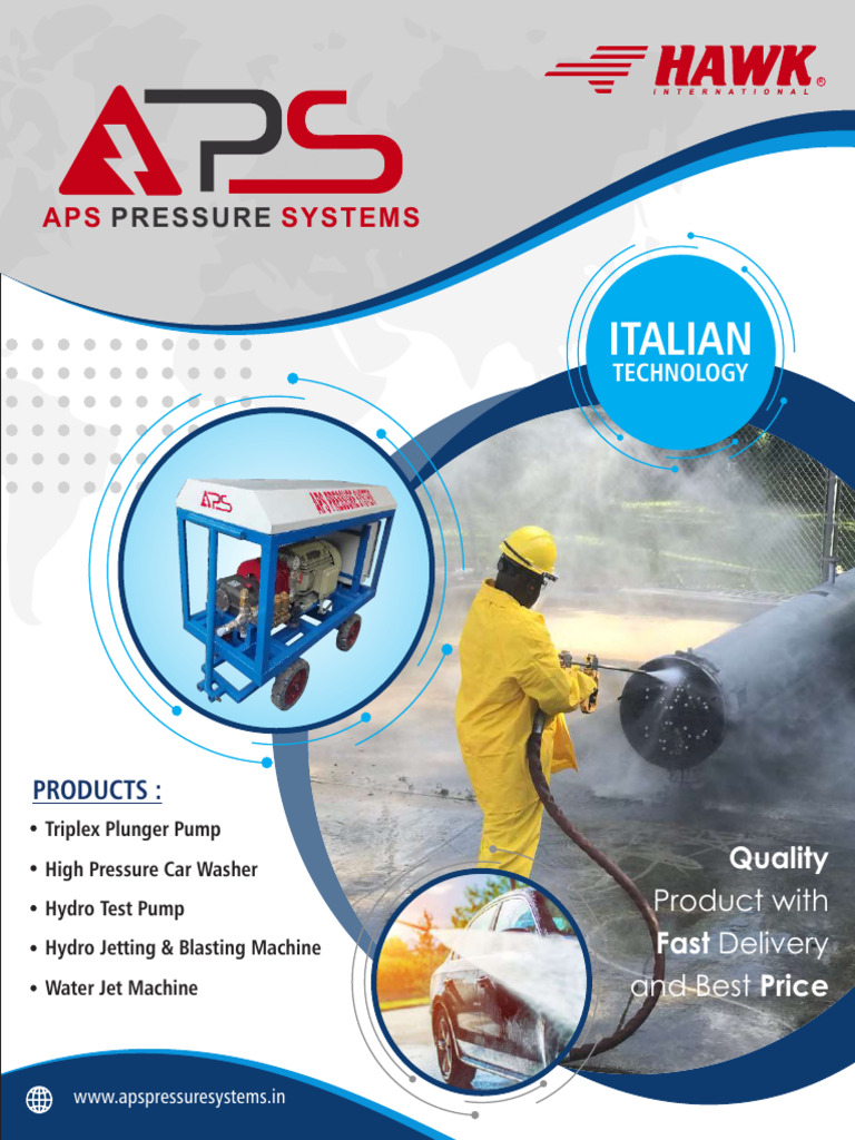 Aps Heavy Duty High Pressure 150 Bar Car Washer | PDF | Pump | Heat ...