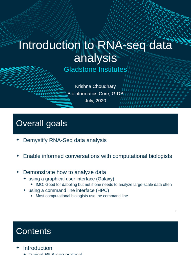 Intro To RNA-seq Concepts | PDF | Dna Sequencing | Complementary Dna