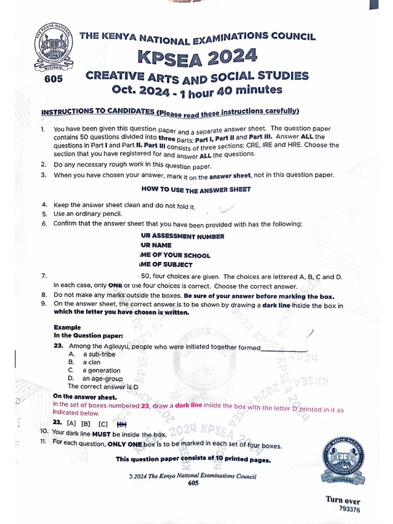 KPSEA Creative Arts and Social LLLLL | PDF