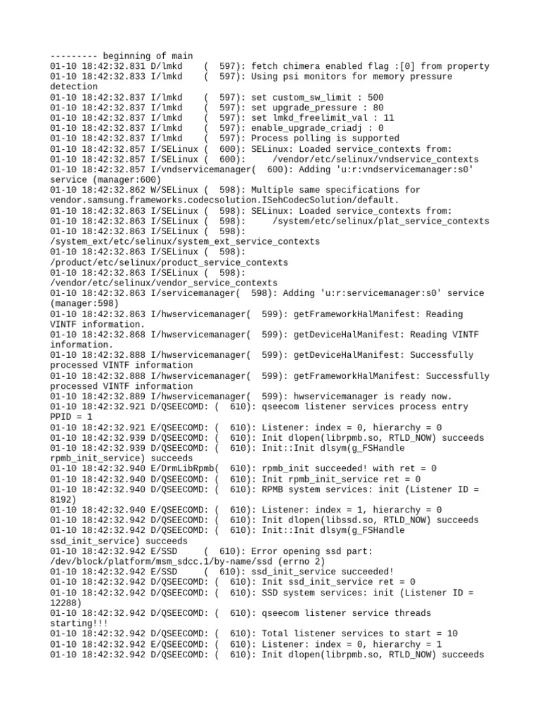 Logcat Prev CSC Log | PDF | Proprietary Software | Computer Engineering
