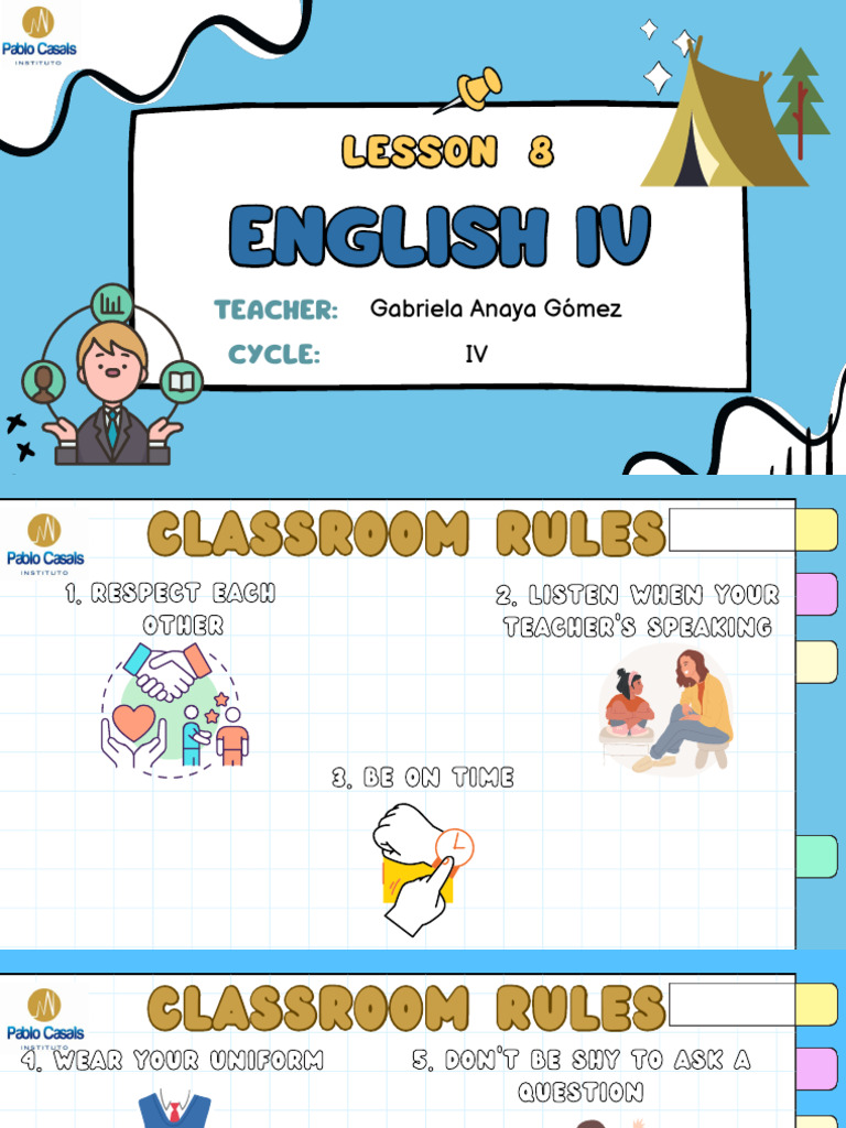 Lesson 8 Week 8 IV Ciclo 2025-1 | PDF | English Language | Applied ...