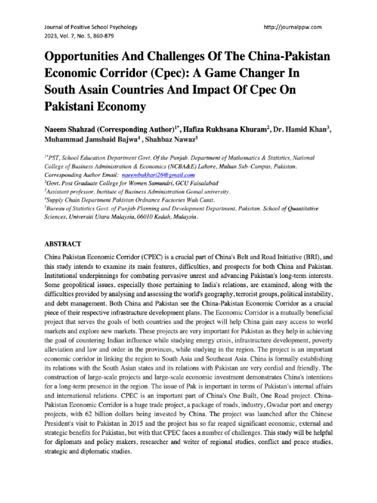 GAME CHANGER. View of Opportunities And Challenges Of The China ...
