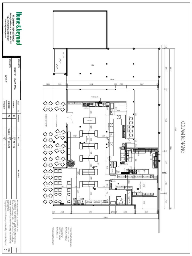 Ministop Graha Raya Layout 10.30.13 Rev 02.18.14 | PDF