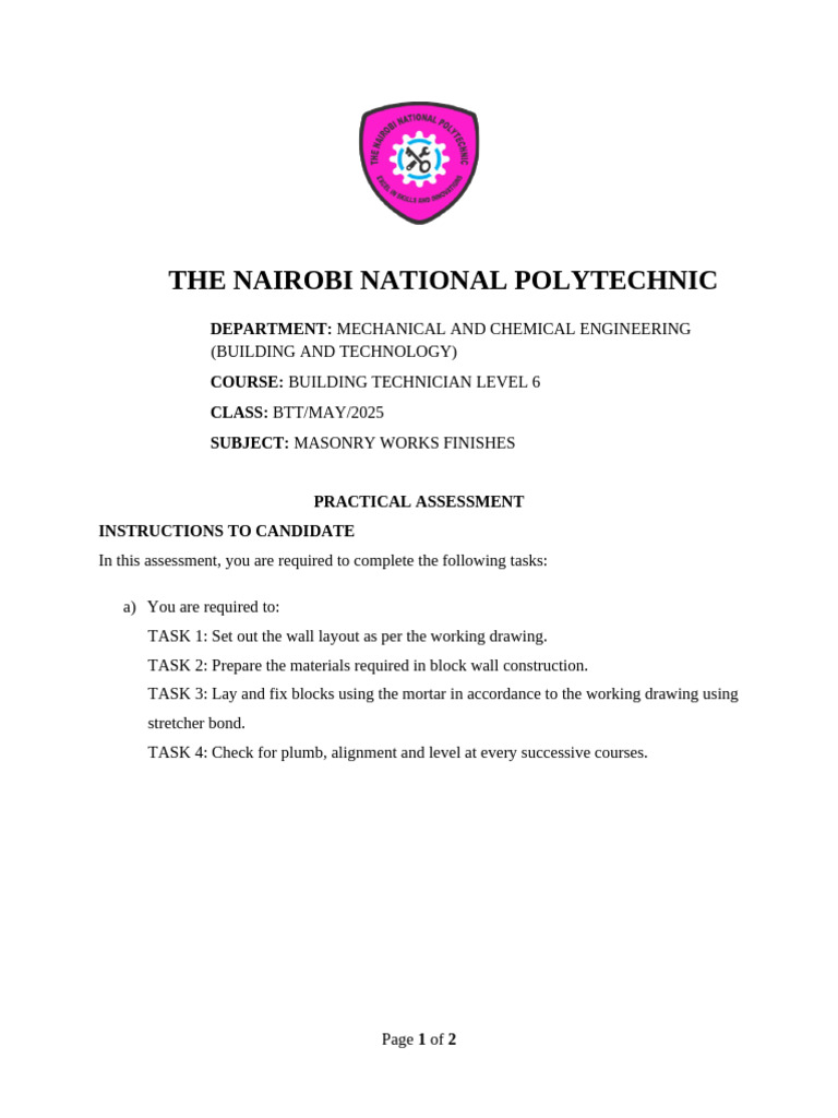 Candidate Practical | PDF