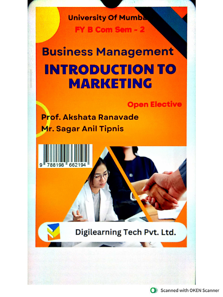 Introduction To Marketing BMS | PDF