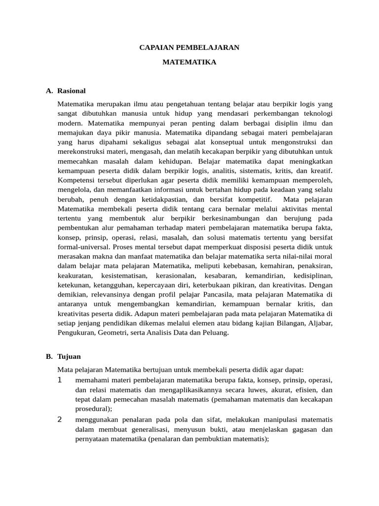 CP MTK Wajib Kelas 12 | PDF