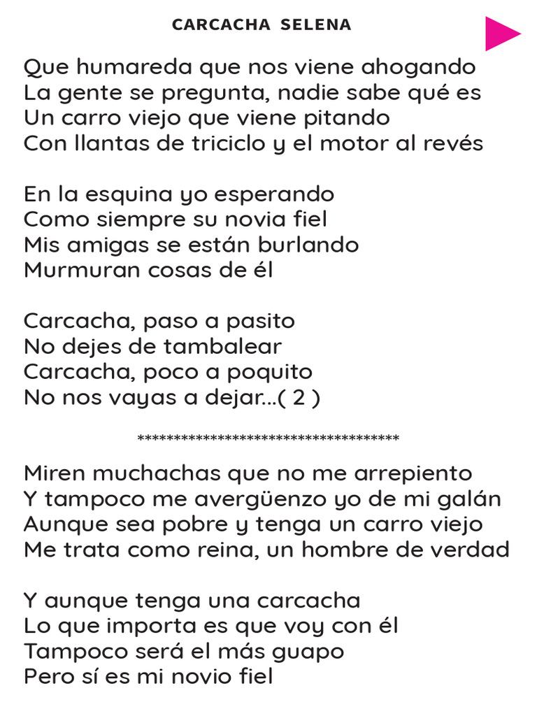 Carcacha Selena | PDF