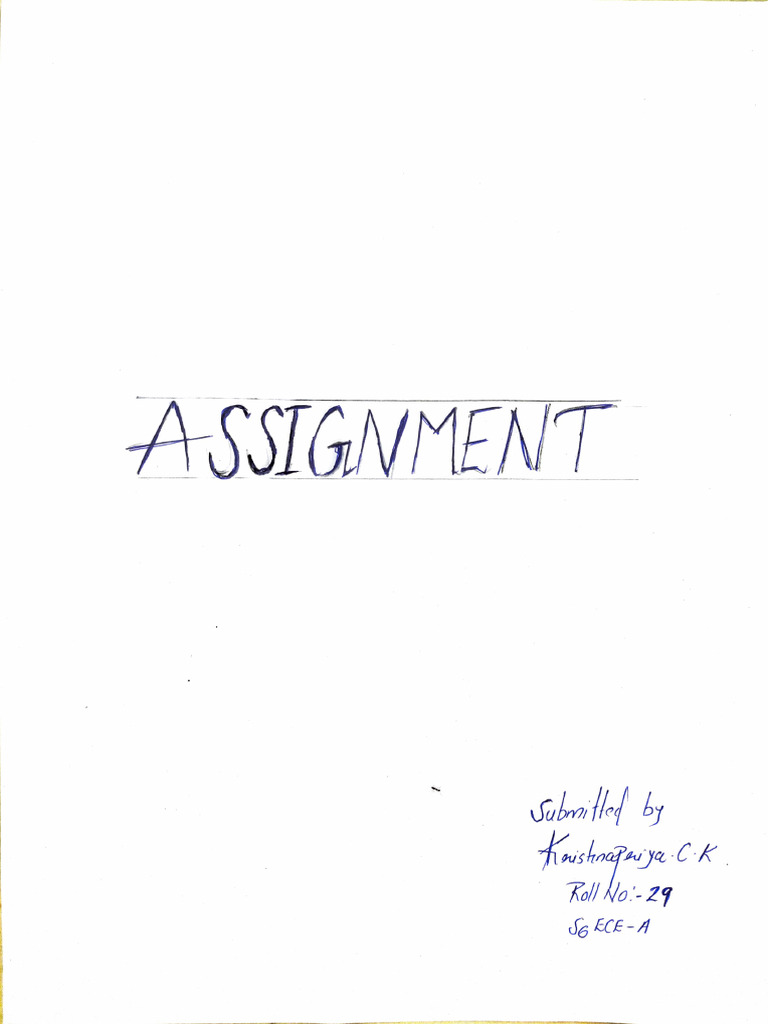 Assignment Abhishek | PDF