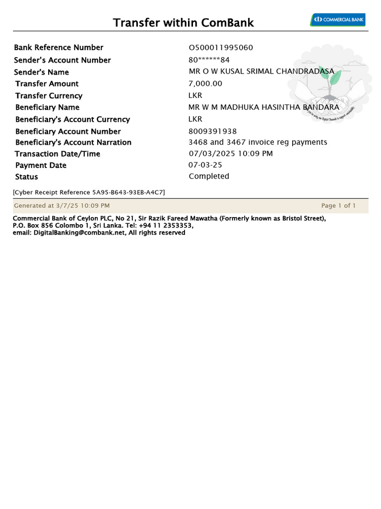 Commercial BAnk App | PDF