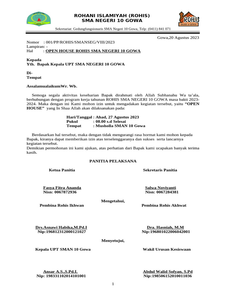 proposal open house 2 | PDF