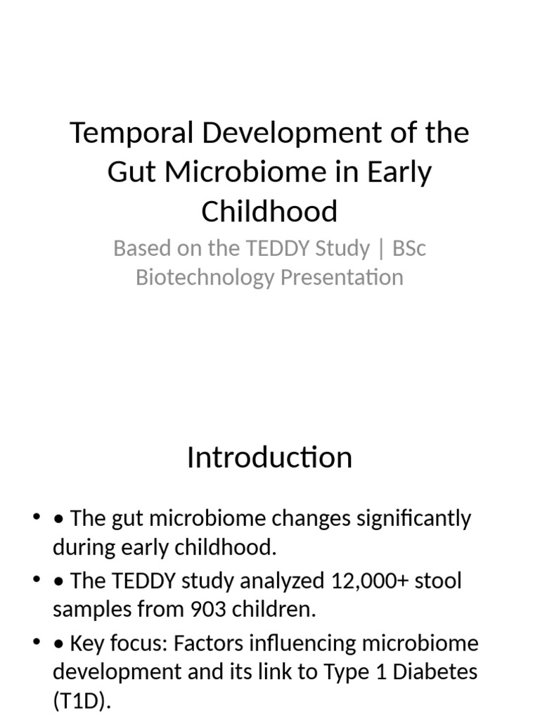 Gut Microbiome Presentation | PDF