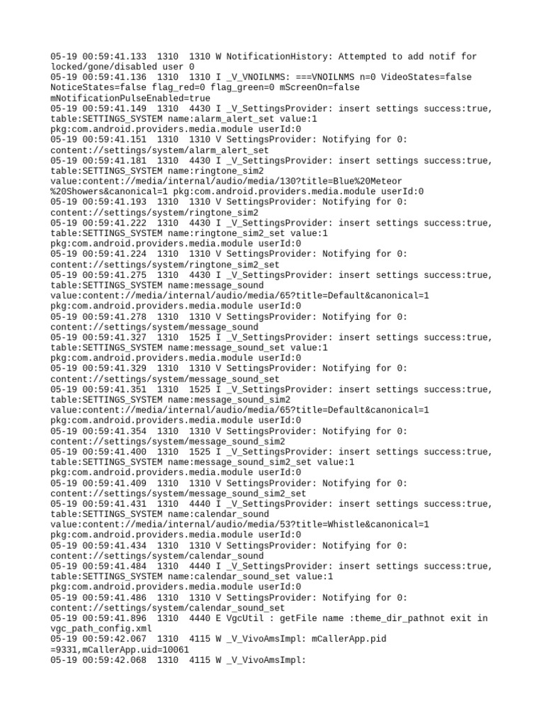 Log | PDF | Computer Architecture | Operating System Technology