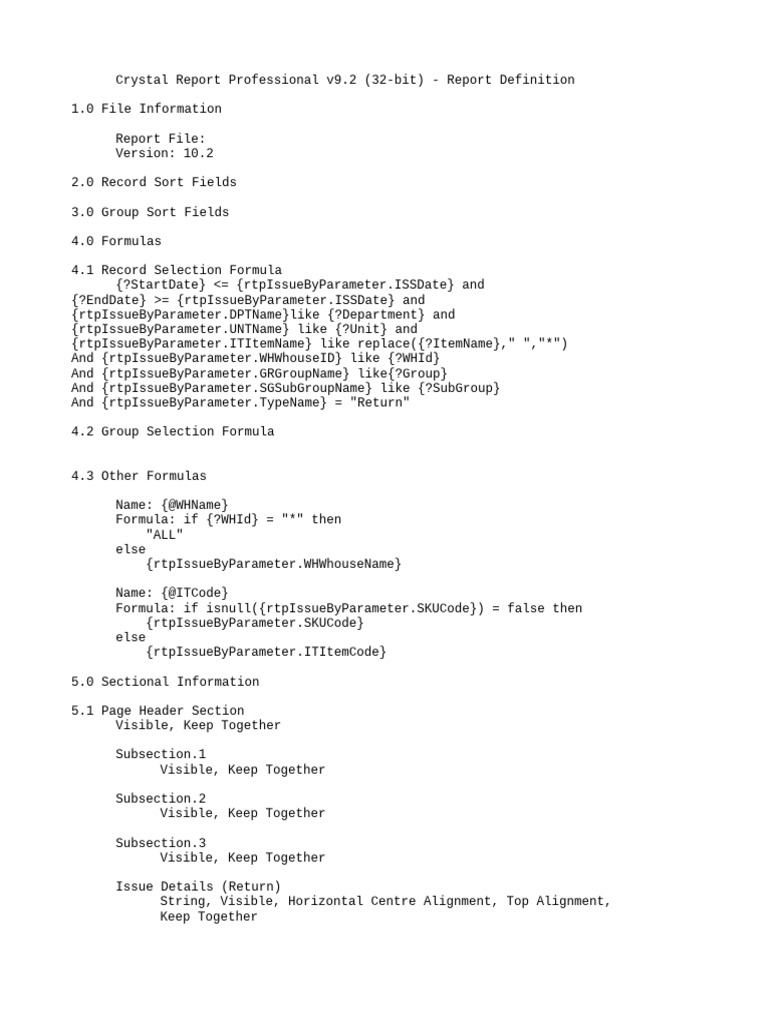 Rptisuuedetailsforreturntype | PDF | Computer Programming | Notation