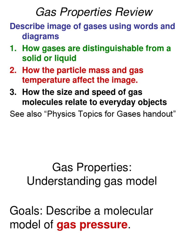 Gas Properties Chemistry Clicker and Discussion Questions | Balloon | Gases