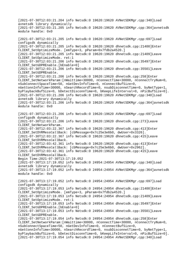 SDK Log | PDF | Computing | Computer Programming