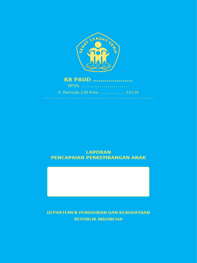 Laporan Pencapaian PAUD K13 | PDF