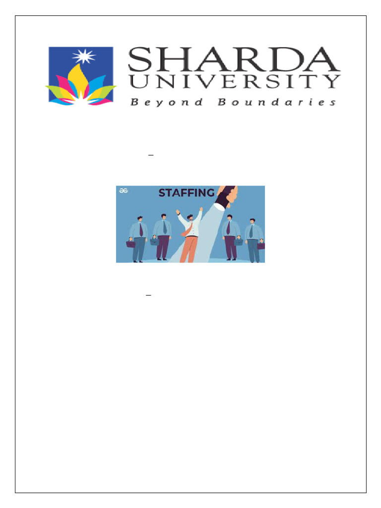 Developing Staffing Pattern | PDF | Postgraduate Education | Hospital