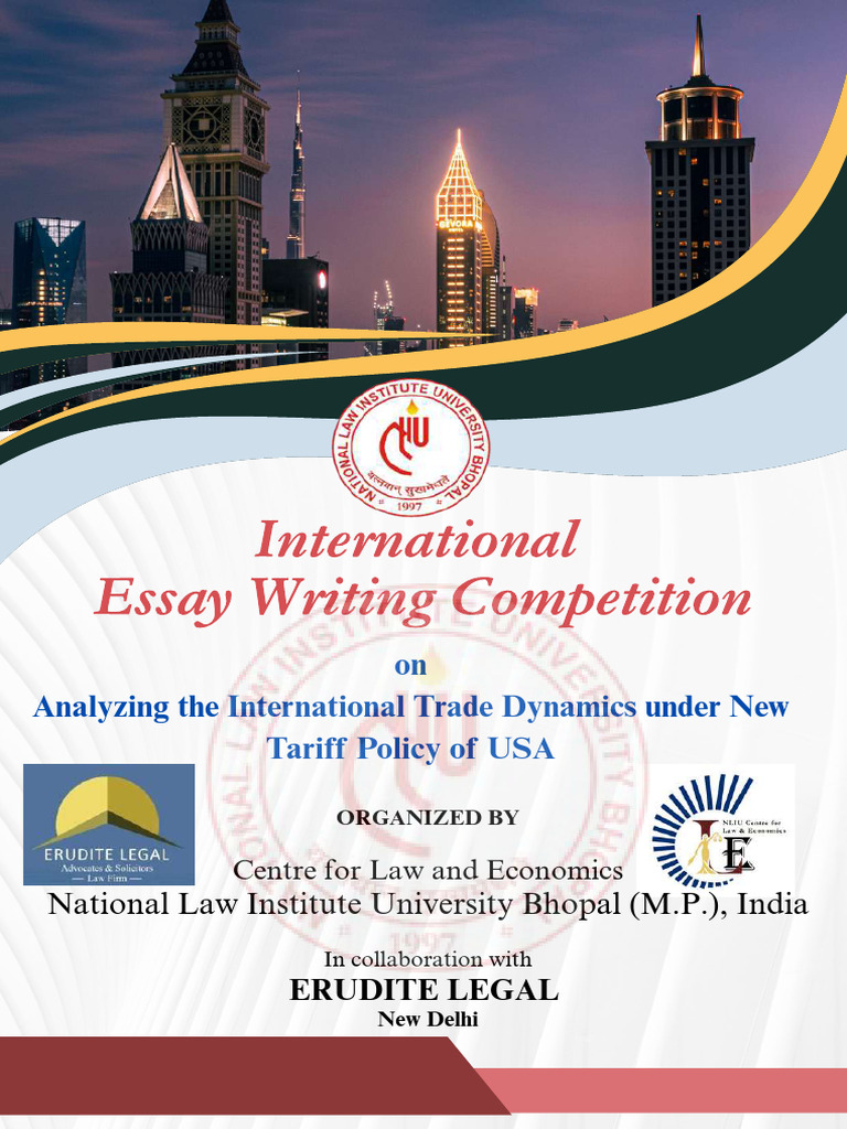 NLIU International Online Essay Competition - Compressed | PDF | Policy ...