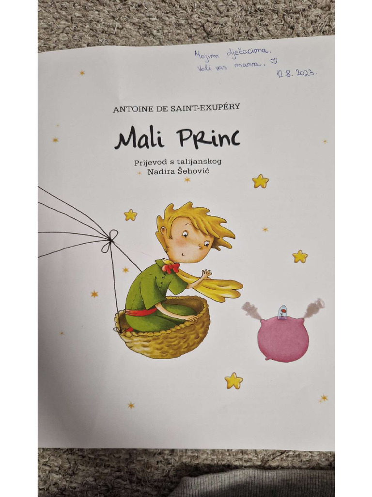Mali Princ Slikovnia | PDF