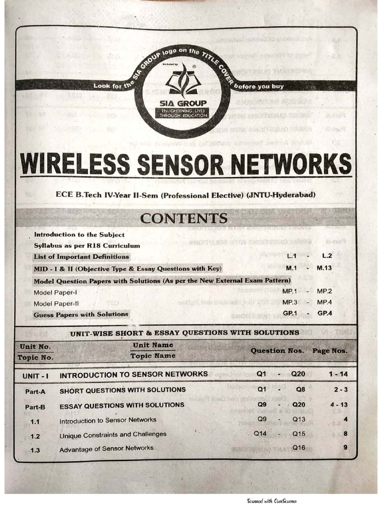 WSN Spectrum | PDF