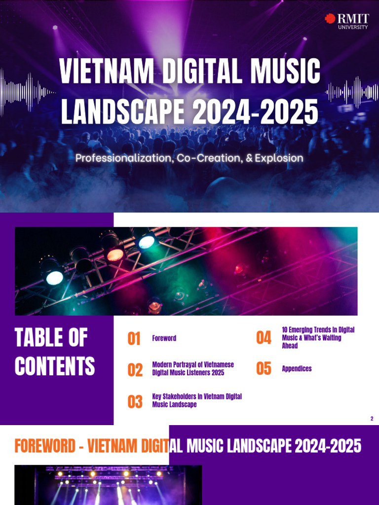 Vietnam Digital Music Landscape 24 25 en | PDF | Southeast Asia | Vietnam